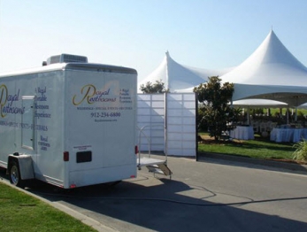 Portable Wedding Restroom Trailer Rentals | Royal Restrooms