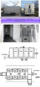 Eight-Stall Gang Shower | Royal Restrooms